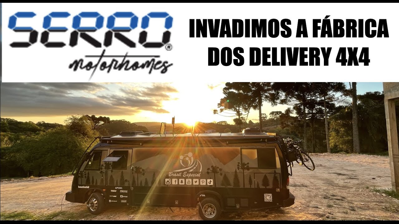 INVADIMOS A FABRICA MOTORHOME DELIVERY 4X4 Brasil Especial CURITIBA ...
