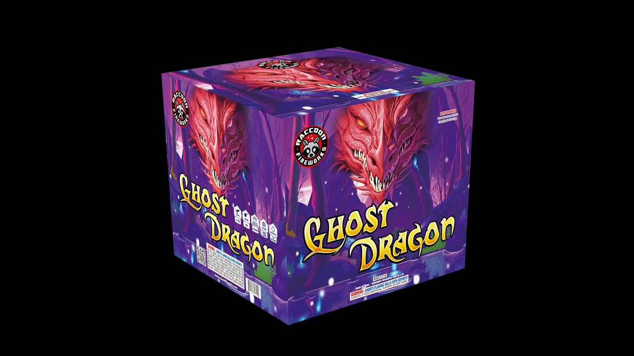 3" GHOST DRAGON FIREWORK - YouTube