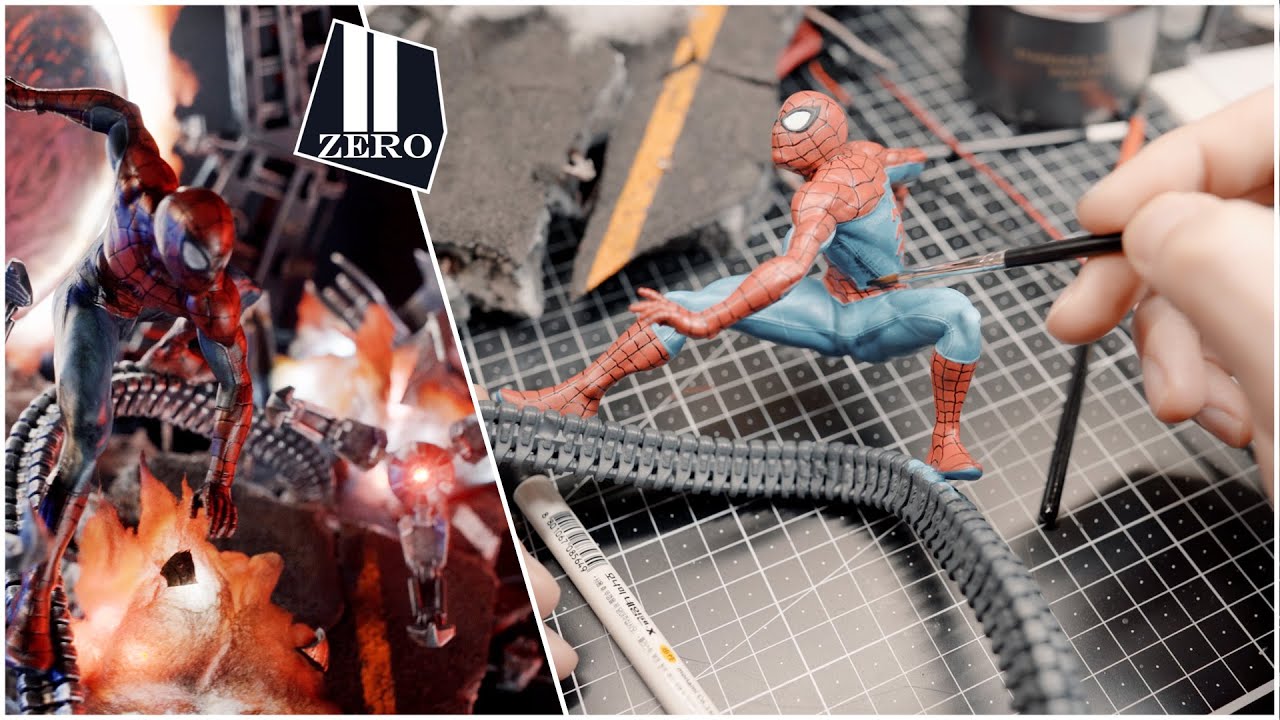 How To Make a Spider-Man: No Way Home Diorama - YouTube