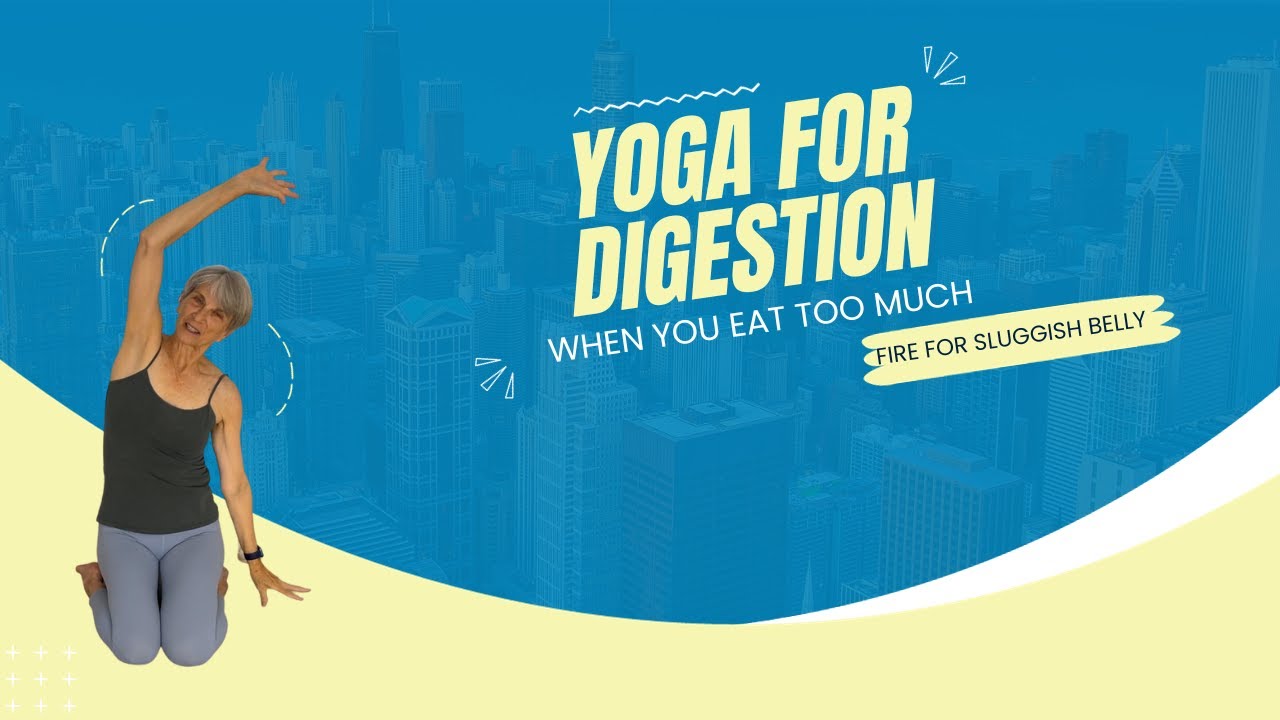 Overeating Yoga - light the digestive fire in bed | Yoga with Rita ...