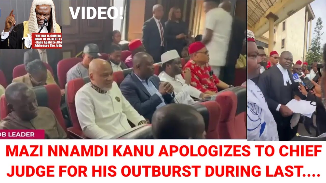 Nnamdi Kanu Apologize To Chief Judge, Binta Nyako As DSS Block Kanunta ...