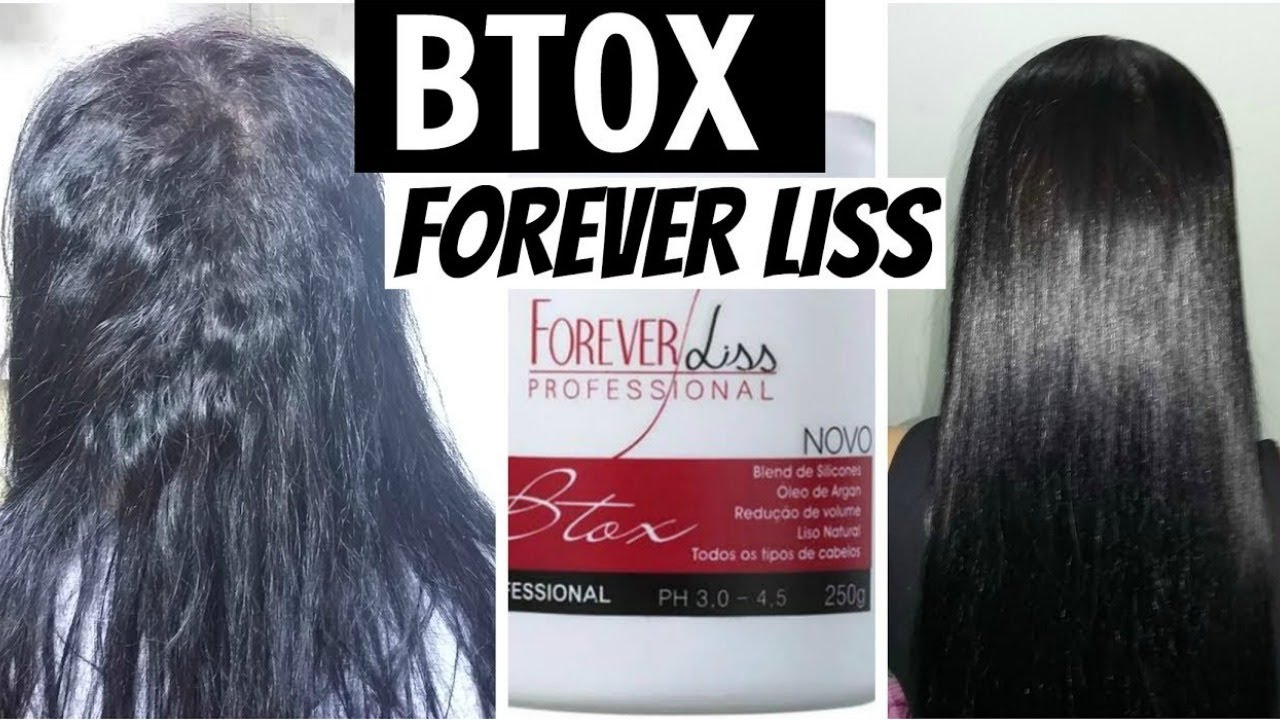 BOTOX FOREVER LISS / passo a passo - YouTube
