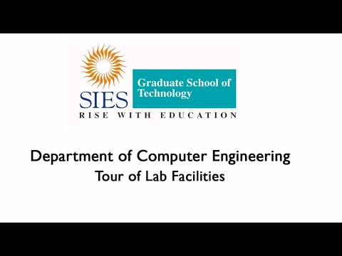 SIESGST: Computer Engineering Department Tour - YouTube