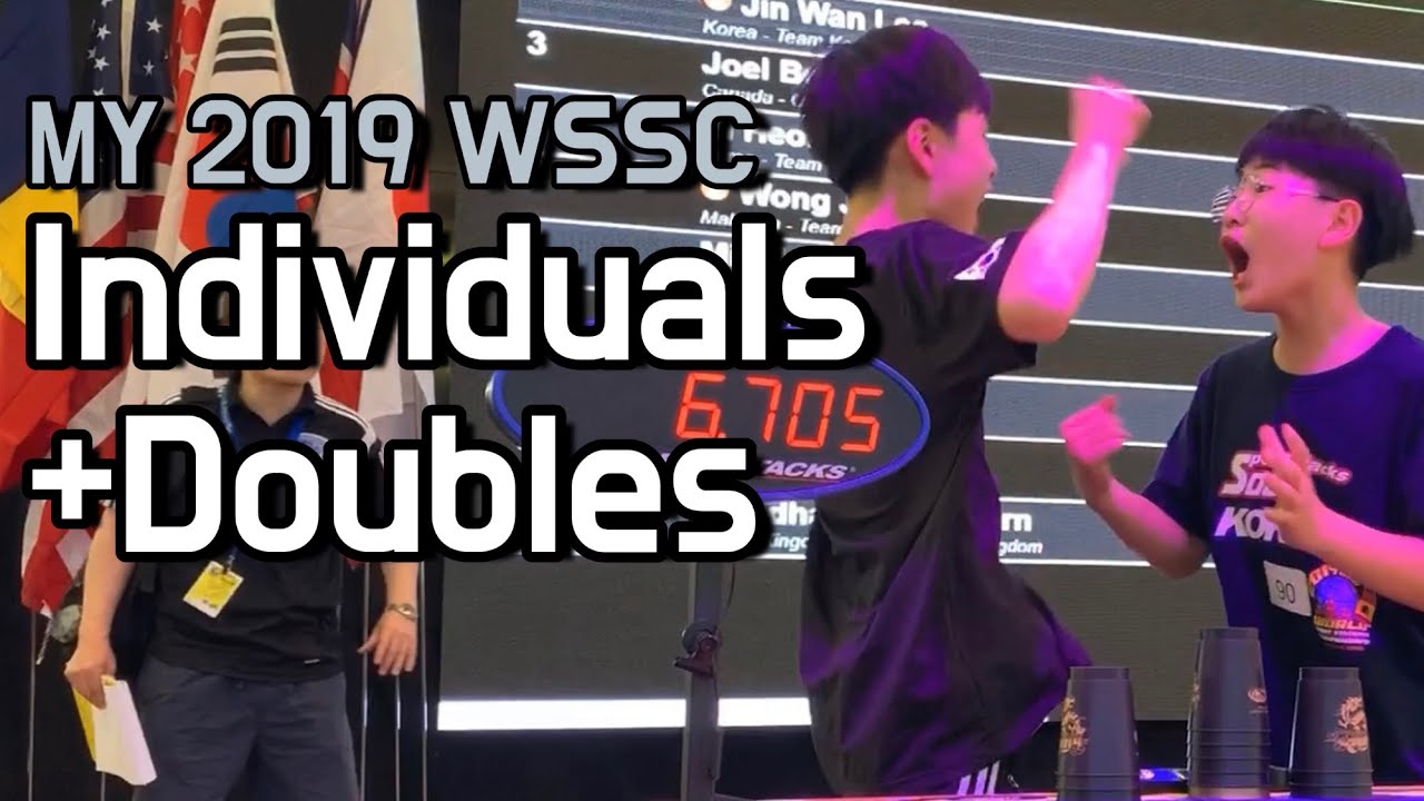 My Individuals & Doubles | WSSA 2019 World Sport Stacking Championships ...