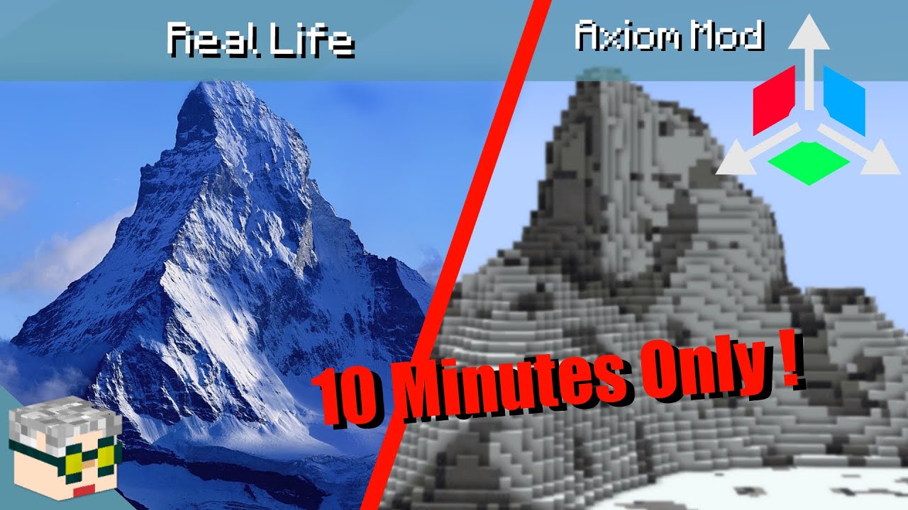 I Remade The Matterhorn In Under 30 MINUTES Using This Mod - Axiom Mod ...