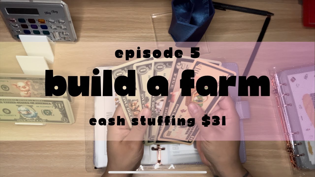 BUILD A FARM | Cash Stuffing $31 | Episode 5 | FARM ISLAND | #farmsquad ...