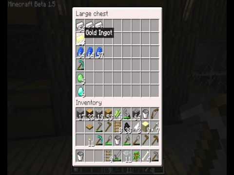 Minecraft 1.5 Shift+Click - YouTube
