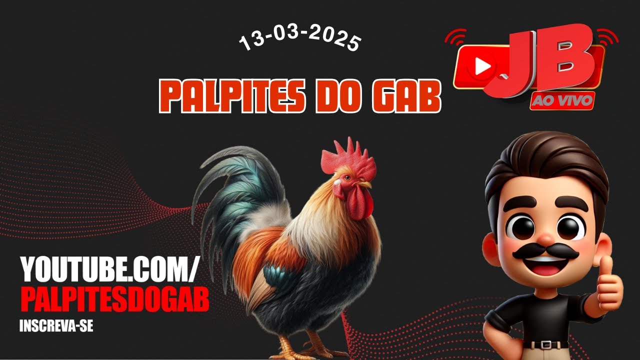 PALPITE FORTE PRA HOJE 13/03/2025 - JOGO DO BICHO 🍀 TODAS AS LOTERIAS 🍀 - YouTube