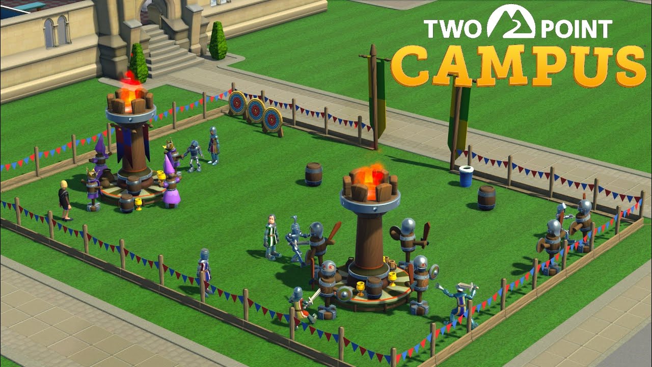 From Robots To Knights ~ Two Point Campus - YouTube