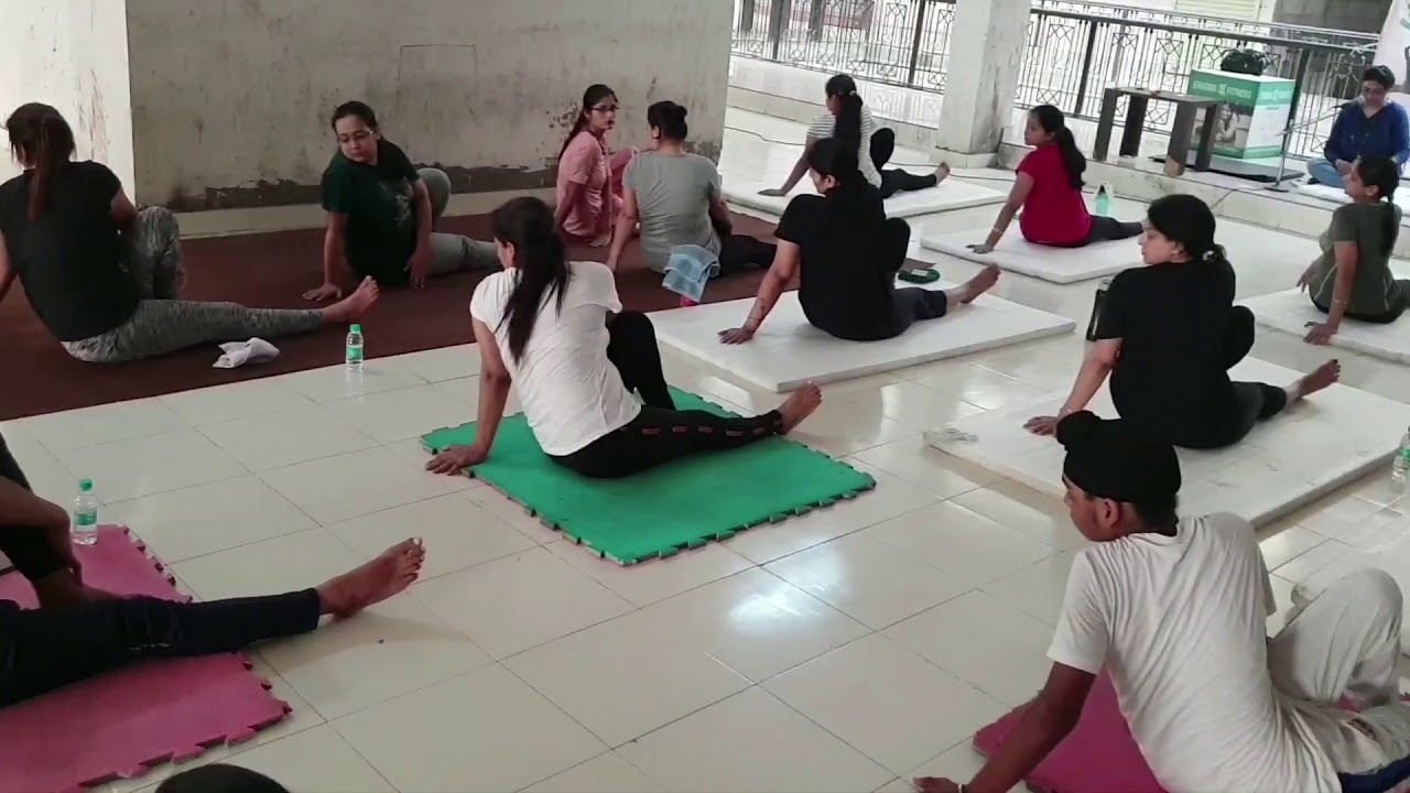 Fitness is lifestyle; Yoga day at #Enigma Fitness - YouTube