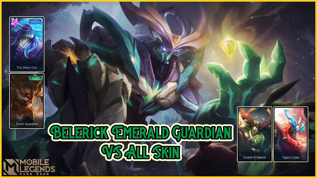 Belerick Emerald Guardian VS All Skin - YouTube