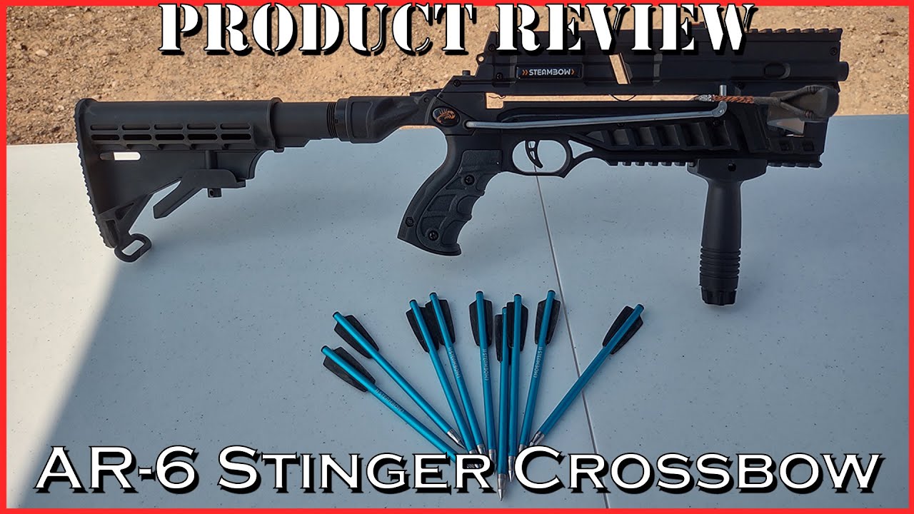 AR-6 Stinger Crossbow Review - YouTube