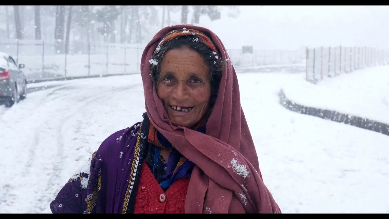 snowfall in Ranikhet - YouTube