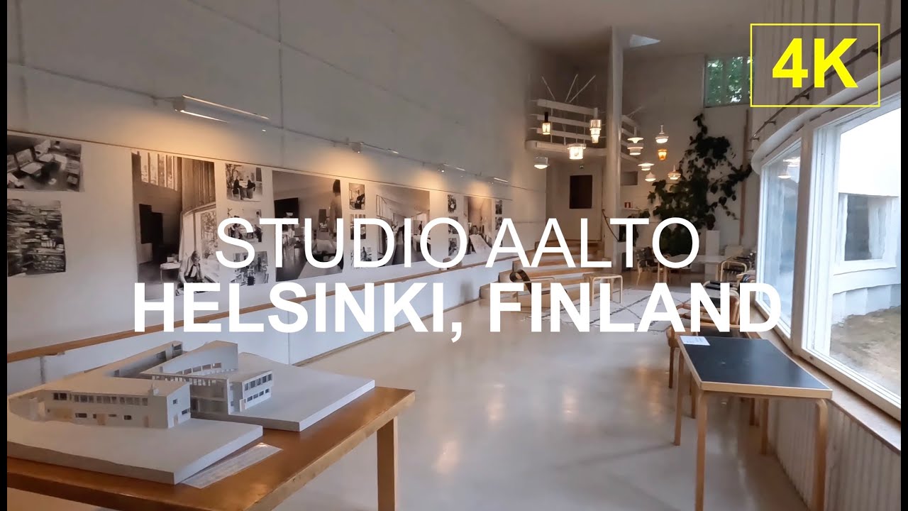 HELSINKI | Studio Aalto by Alvar Aalto l 4K Architecture Tour - YouTube