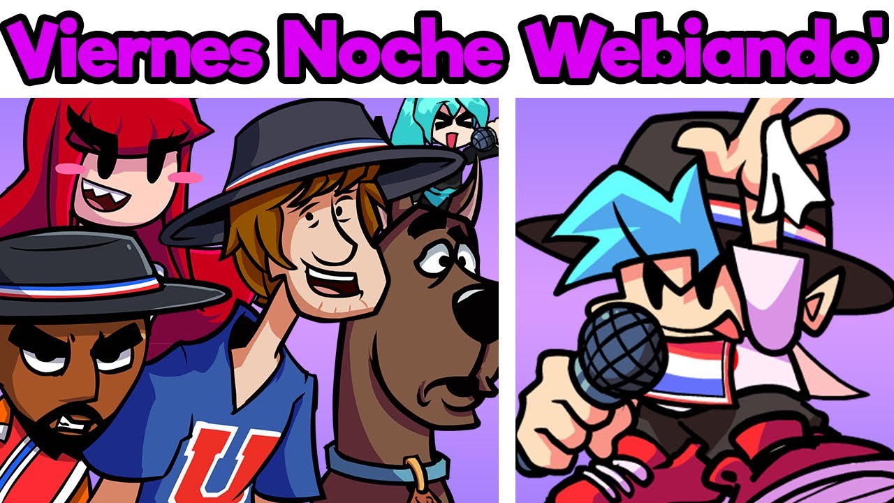 Friday Night Funkin' - Viernes Noche Webiando' - Full Mod Showcase ...