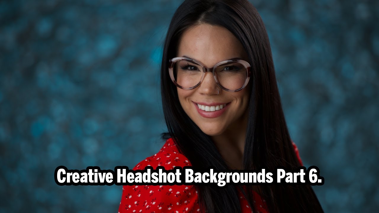 Creative Headshot Backgrounds Part 6. (Tin Foil) - YouTube