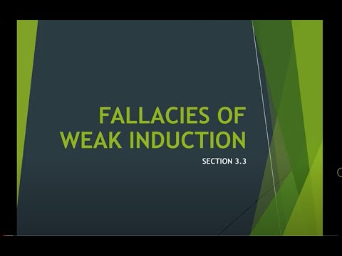 LCT: Fallacies of Weak Induction - YouTube