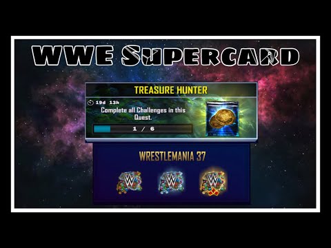 WWE SuperCard: tips and tricks to get WM37 and Treasure Hunter quest ...