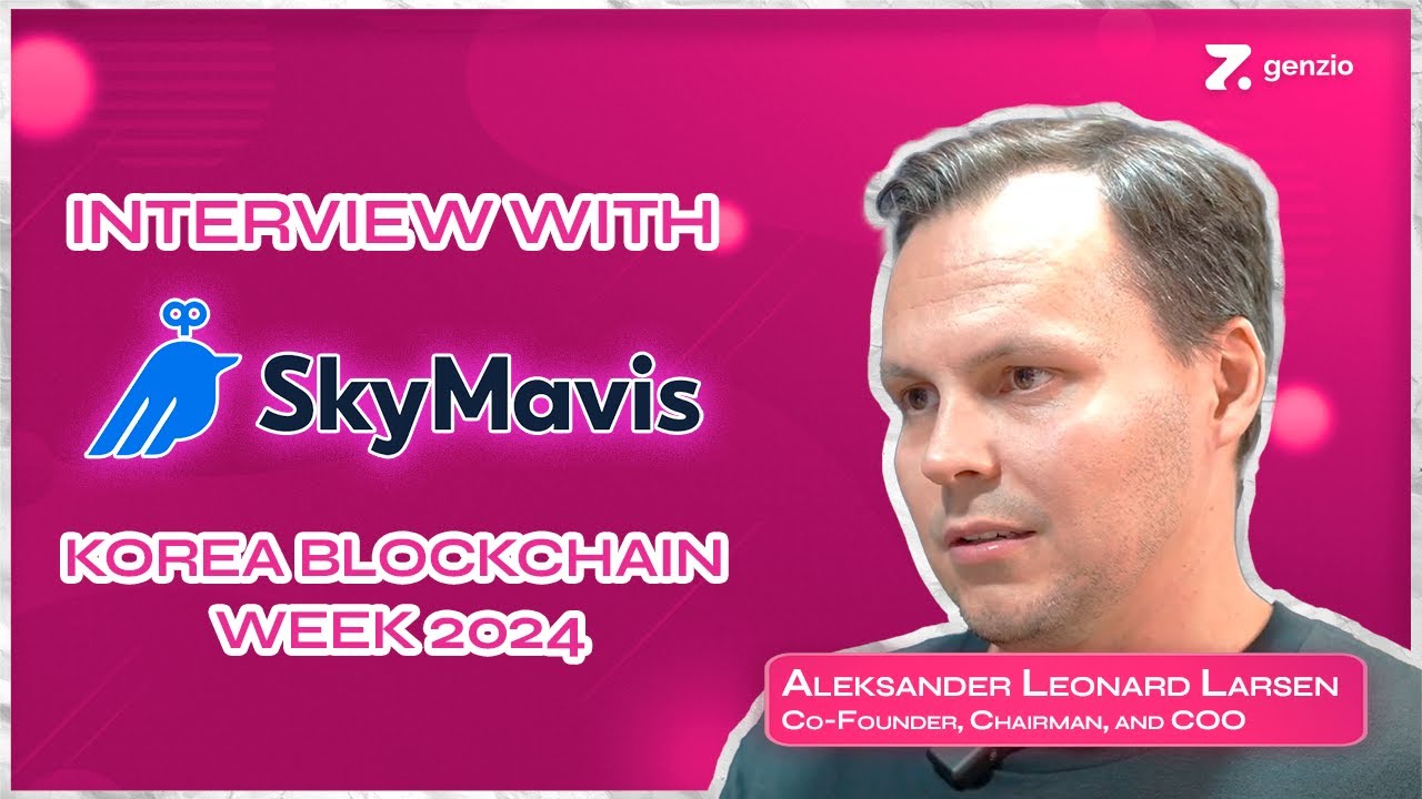 Whats Next For Blockchain Gaming? Aleksander Leonard Larsen on Axie ...