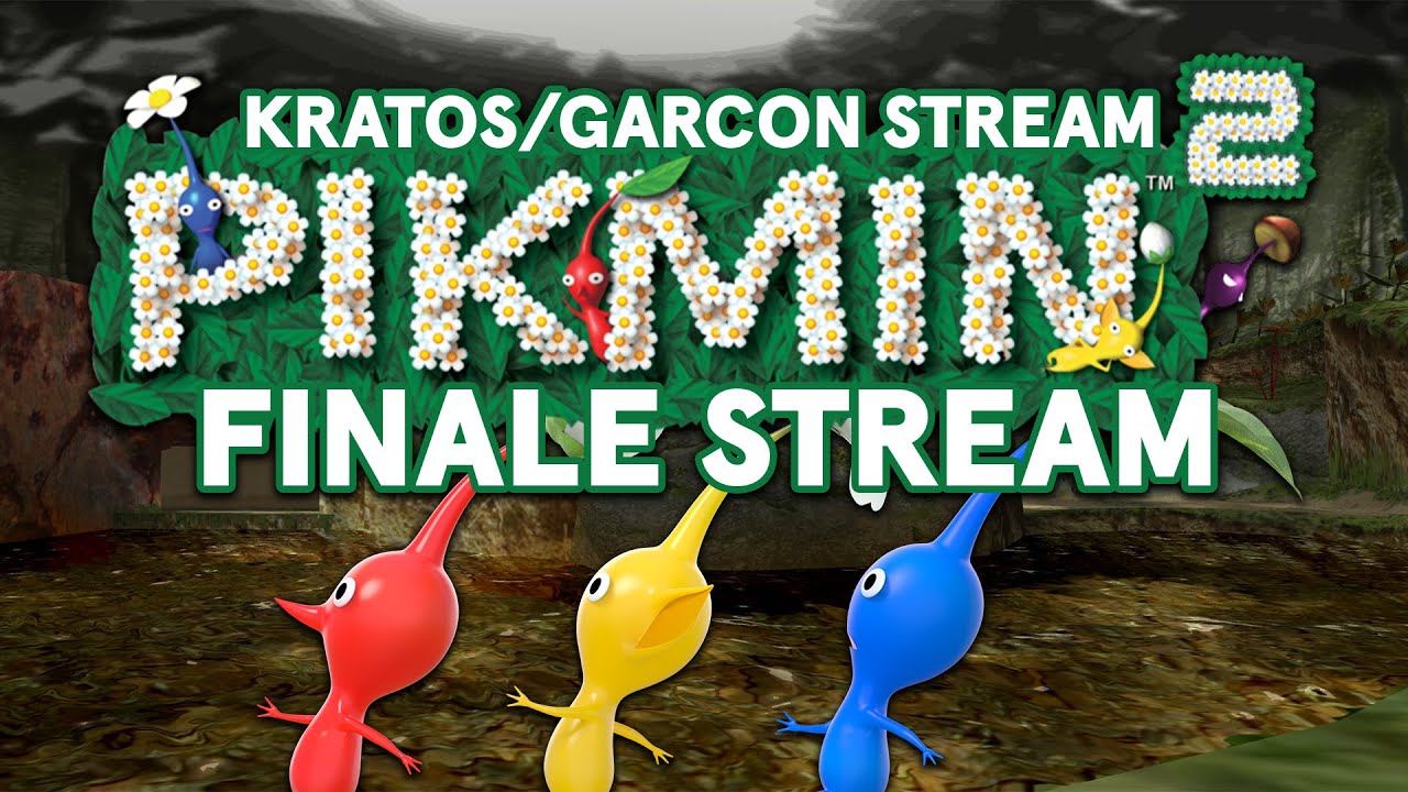 Pikmin Squared Live Stream with Kratos and Garcon Finale: Louie's Quest ...