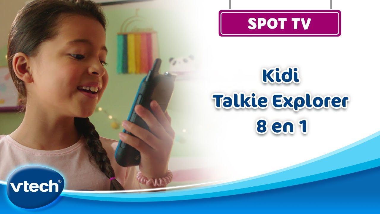 Kidi Talkie Explorer - Talkies-walkies 8 en 1, dès 4 ans | VTech - YouTube