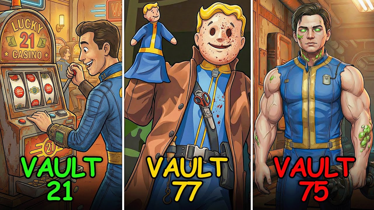 Every Vault Experiment Result In Fallout Explained - YouTube