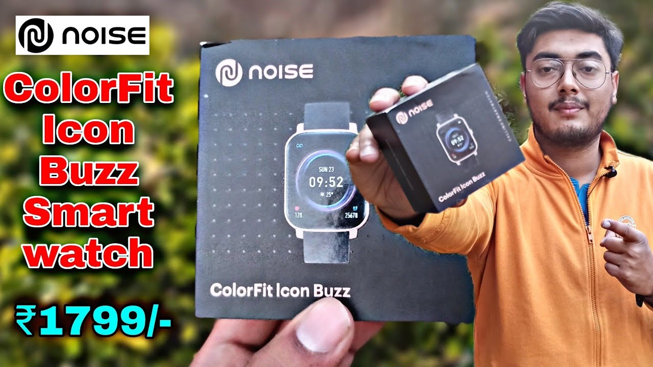 Noise Colorfit Icon Buzz Smartwatch Unboxing ₹1799 | Flipkart | Best ...