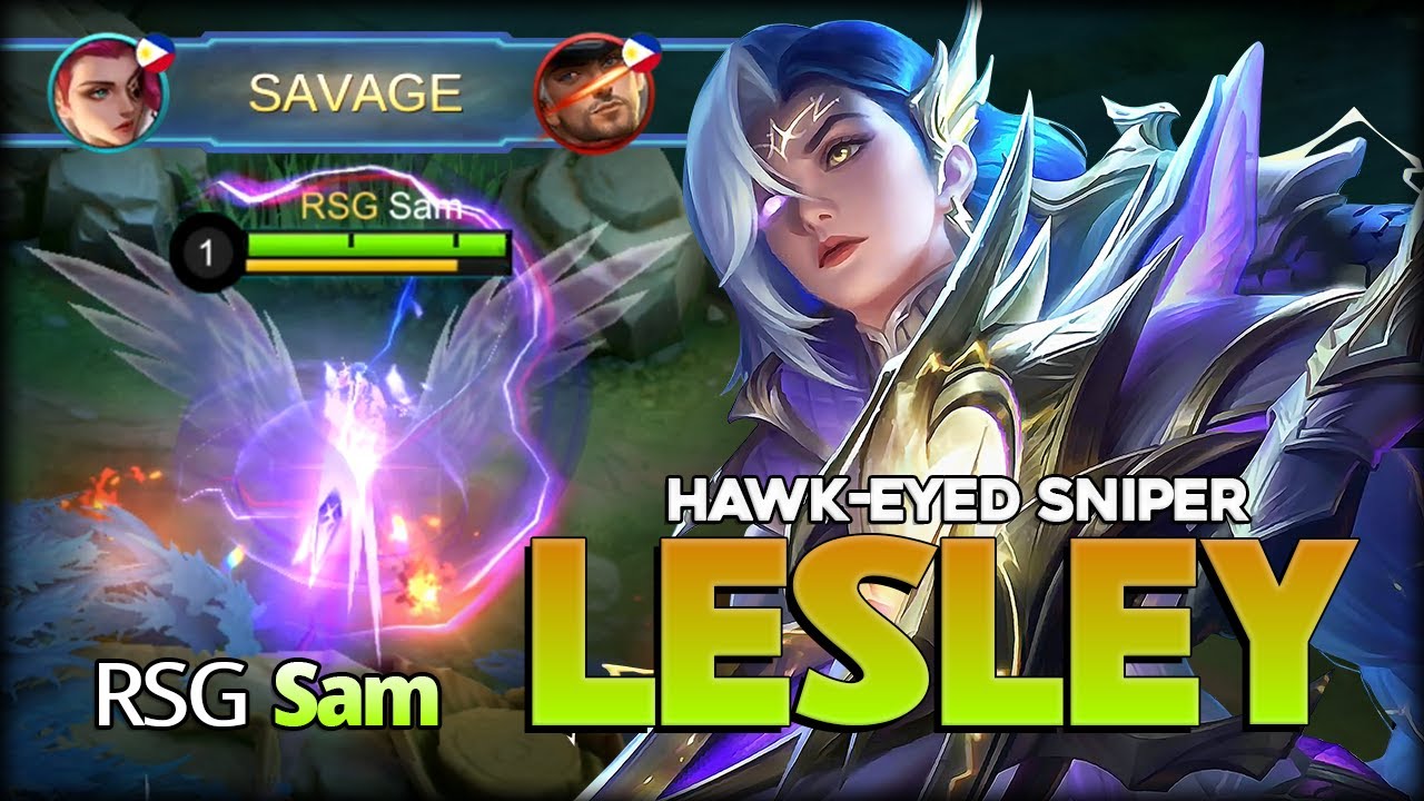 SAVAGE!! Hawk-eyed Sniper Lesley by Sam Top Global Lesley - Mobile ...