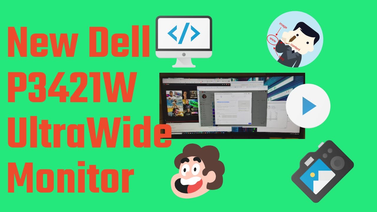 My New Dell P3421W UltraWide Monitor Arrives - YouTube
