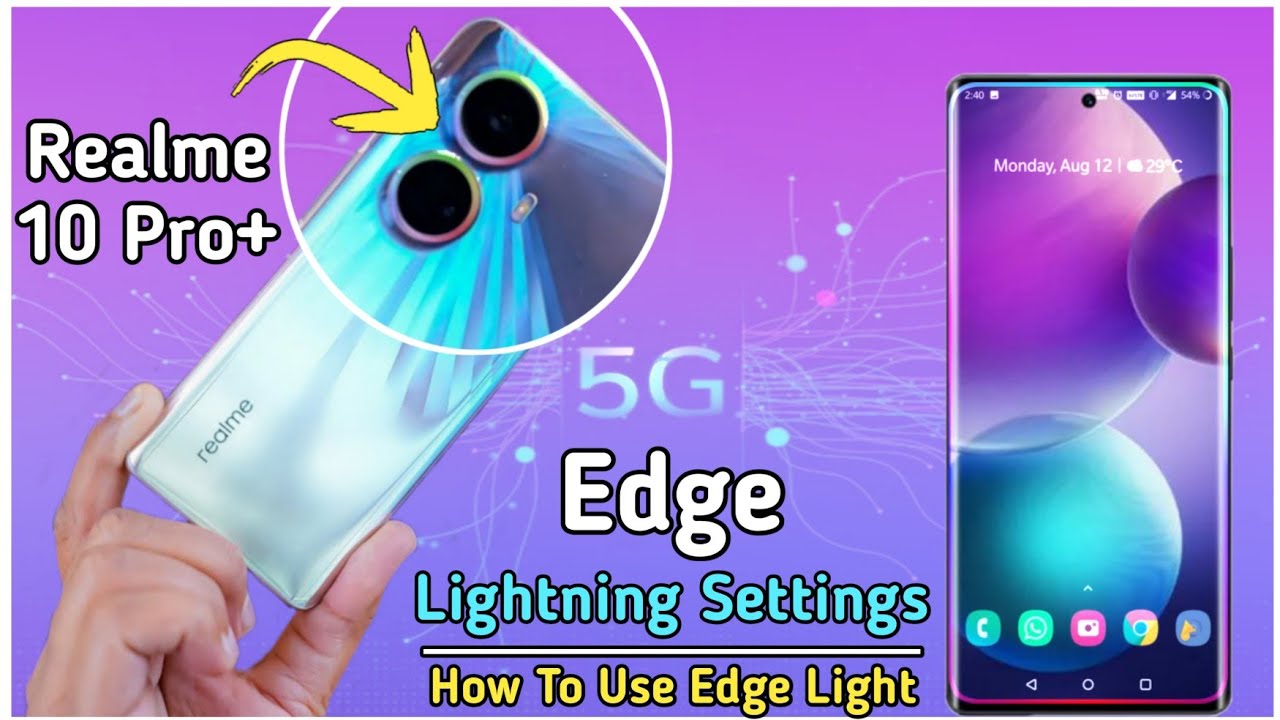 Realme 10 Pro Plus 5g Edge Lighting - How To Enable Edge Light In ...