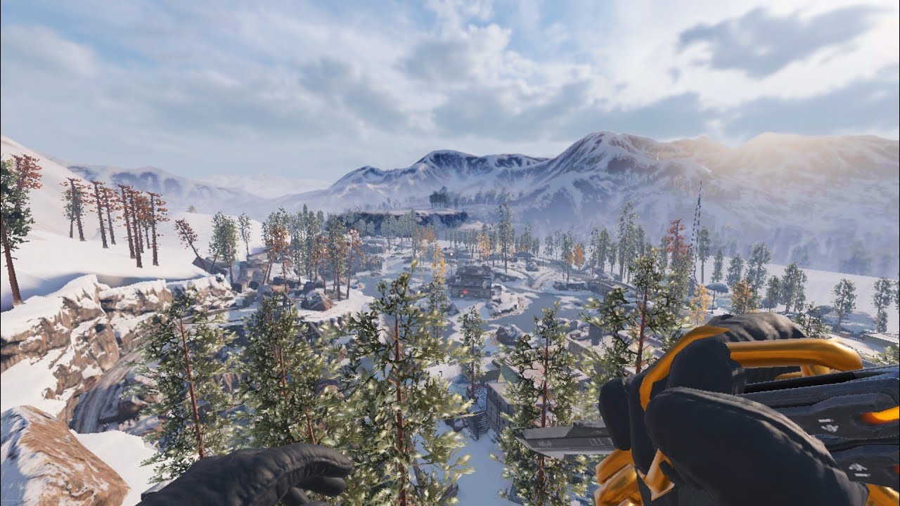 I went outside the Crossroads Strike map in Call of Duty Mobile #codm # ...