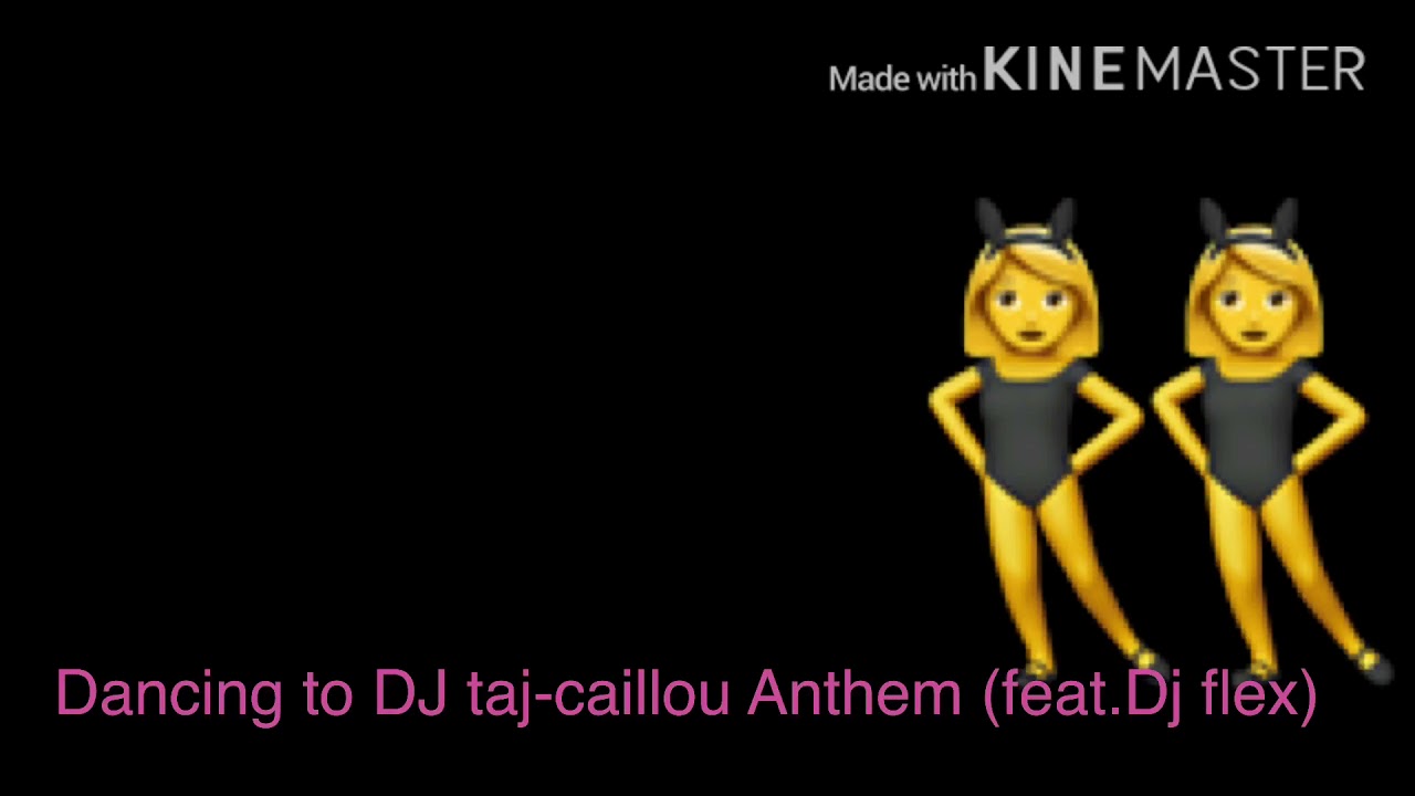 Dancing to Caillou remix - YouTube