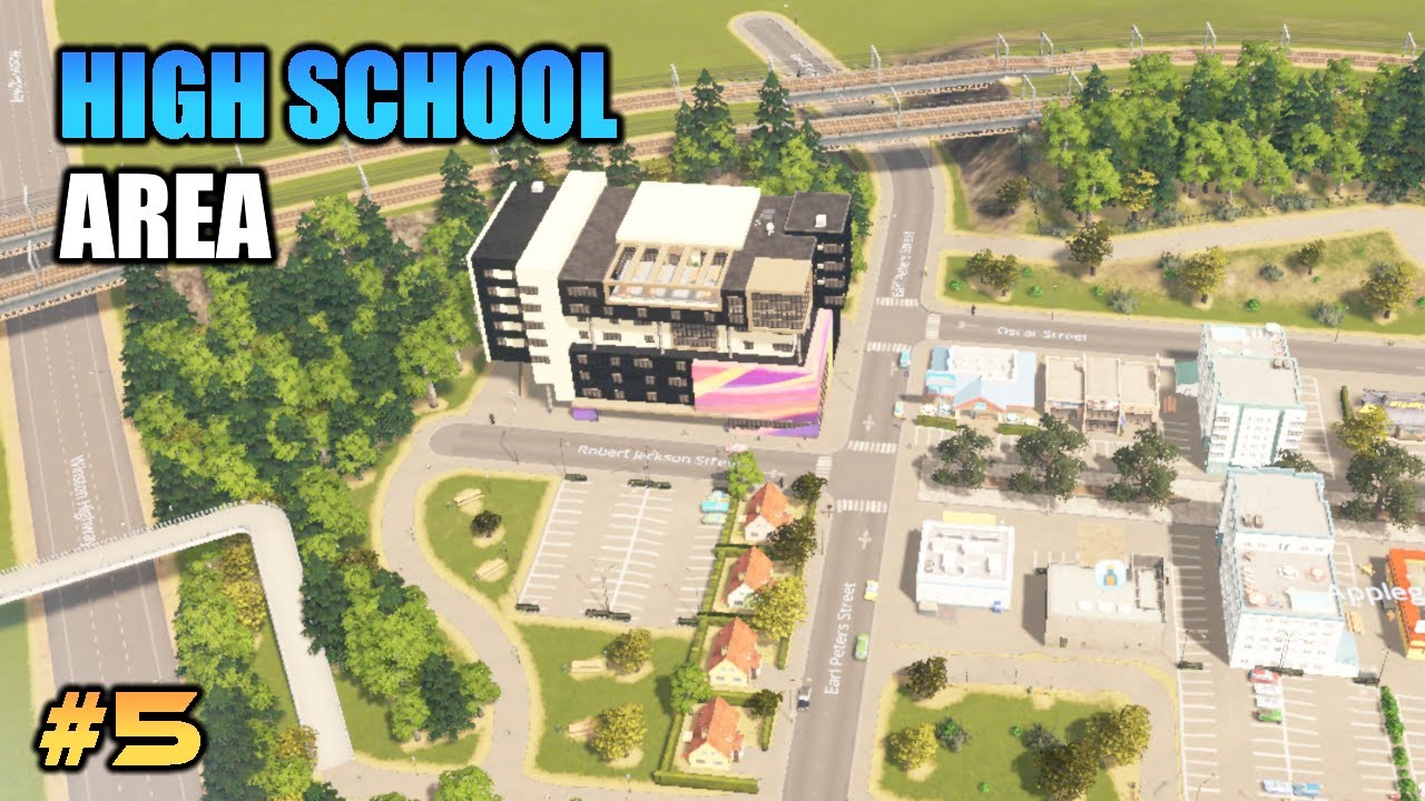 Building a High School Area & Little Station Area | Ruberd Cities ...