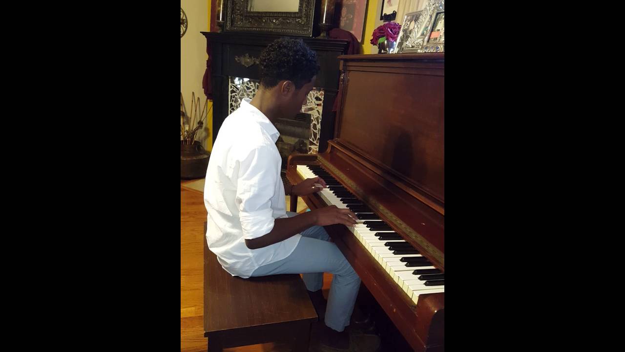 Joshua Moore on the piano - YouTube