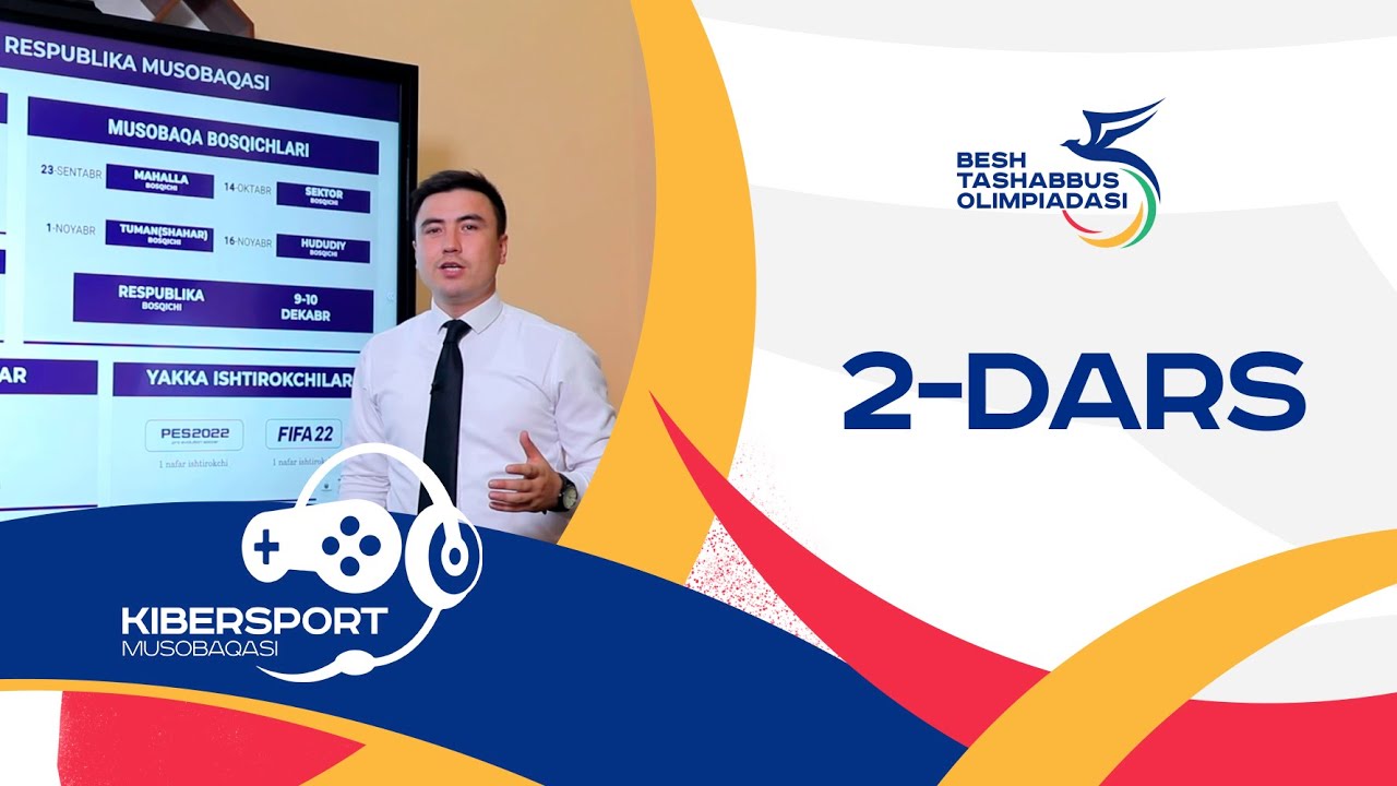 Kibersport musobaqasi bo‘yicha video qo‘llanma - YouTube