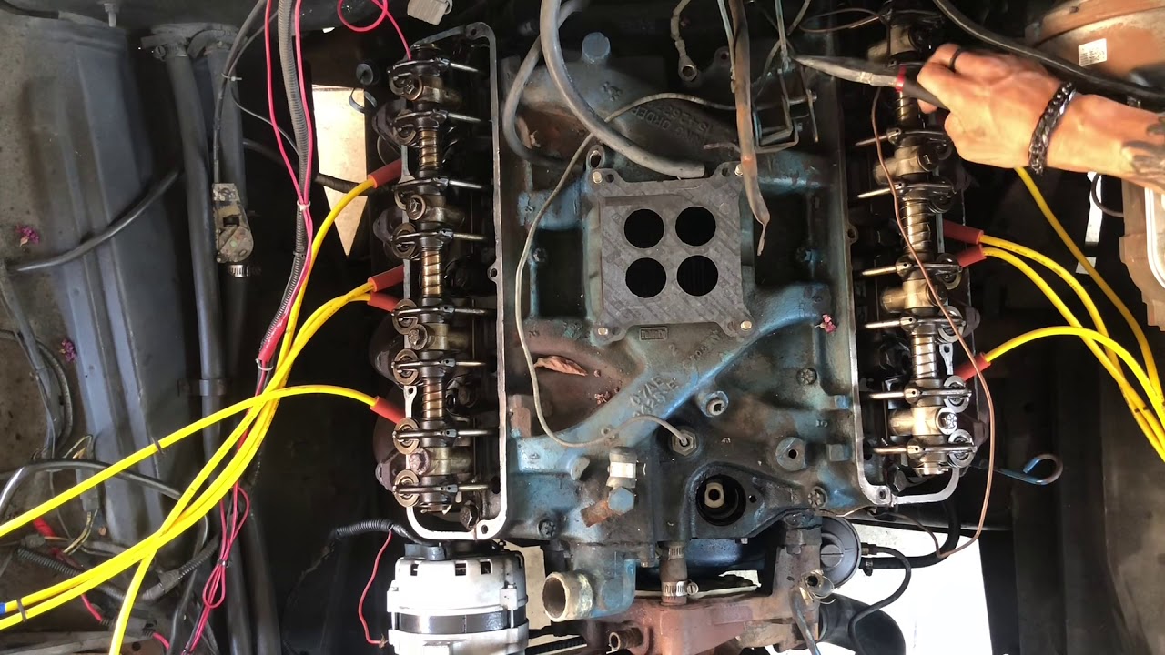 Ford 352 intake manifold dismantle Part 3 - YouTube