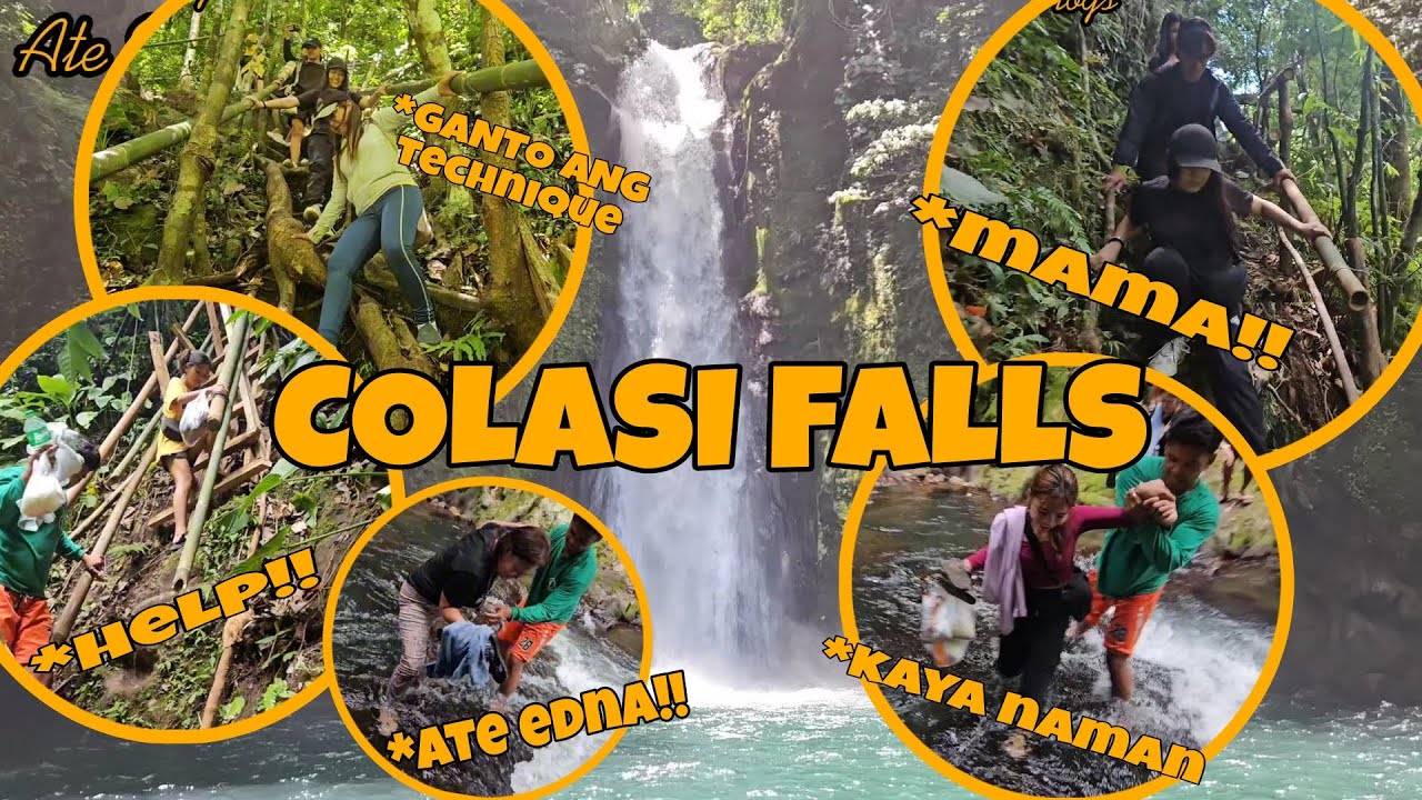 part-2 COLASI FALLS ADVENTURE!! (na ngirinig ang tuhod) - YouTube
