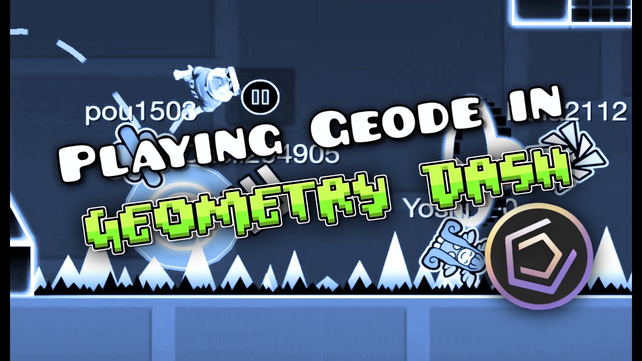 Playing Multi-Player Geode Globed - Geometry Dash 2.2 - YouTube