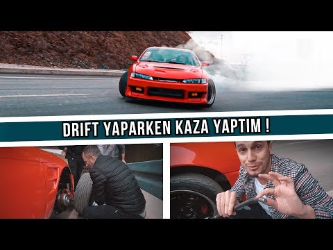 Harun Taştan Drift Yaparken Kaza Yaptı !