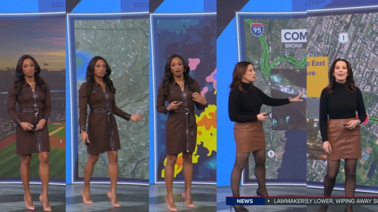 Brittany Bell and Heather O'Rourke for ABC7 News with the Weather ...