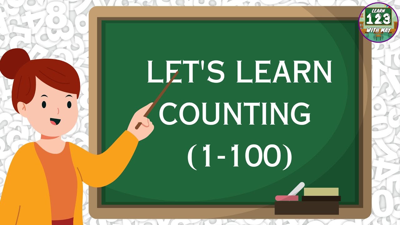 Learn 123 with may | 123 counting | counting 1 to 100 | one two three ...