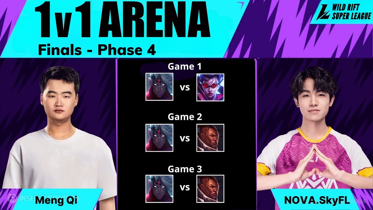 Meng Qi vs NOVA.SkyFL (Bo3) | Finals - Phase 4 | 1v1 Arena | WSL Summer 2024 - YouTube