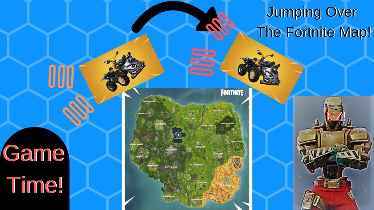 Jumping Over The Entire Map! - YouTube