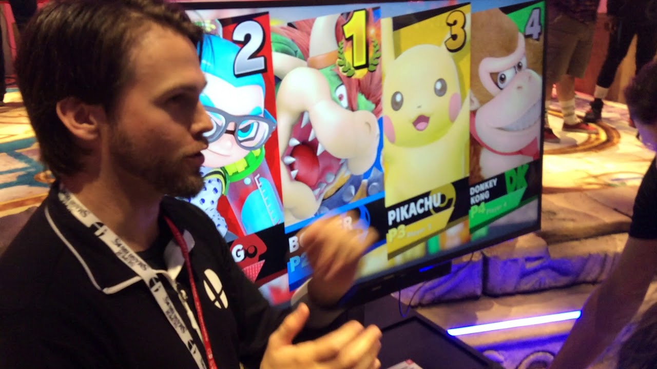 Super Smash Bros. Ultimate - E3 Gameplay Footage (1) - YouTube
