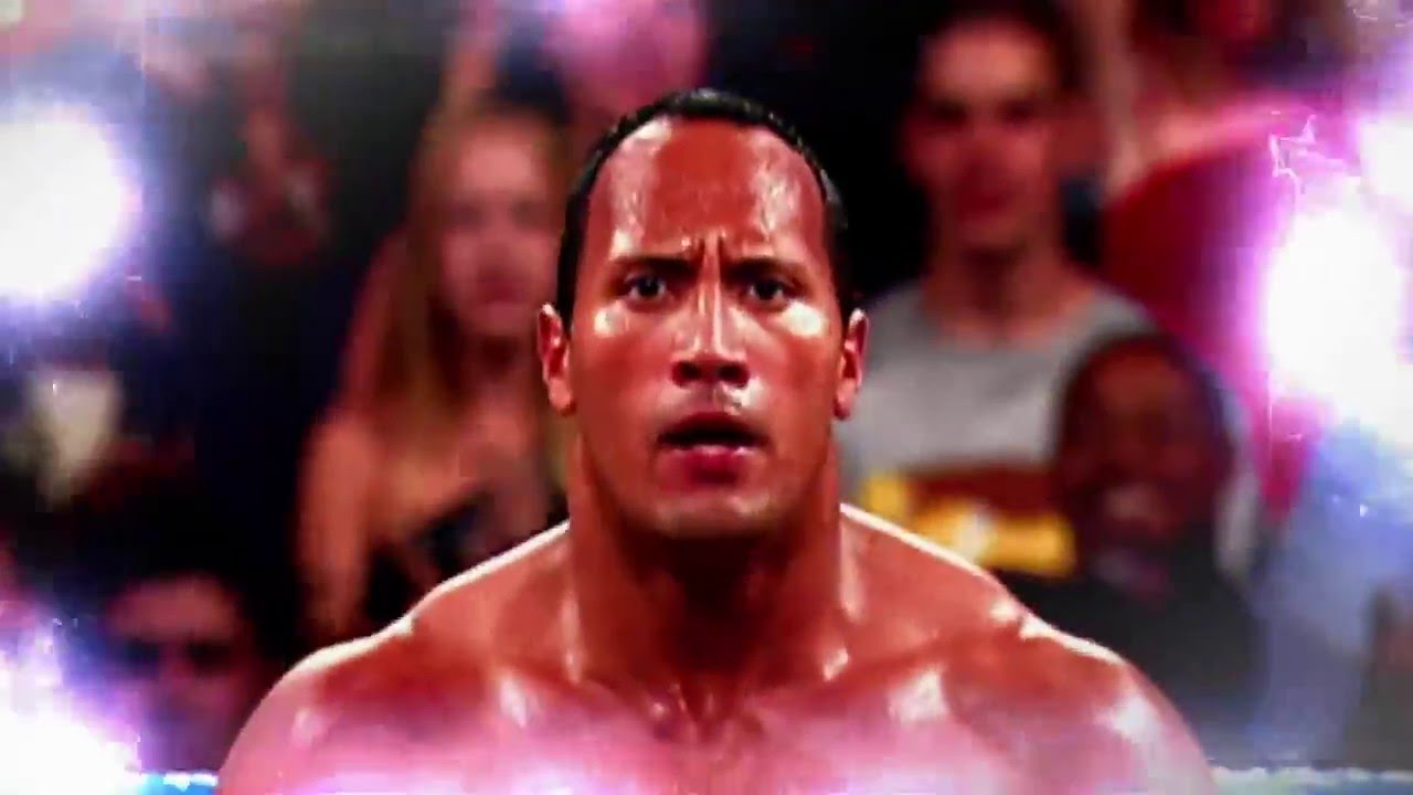 WWE The Rock Theme Song Entrance - YouTube