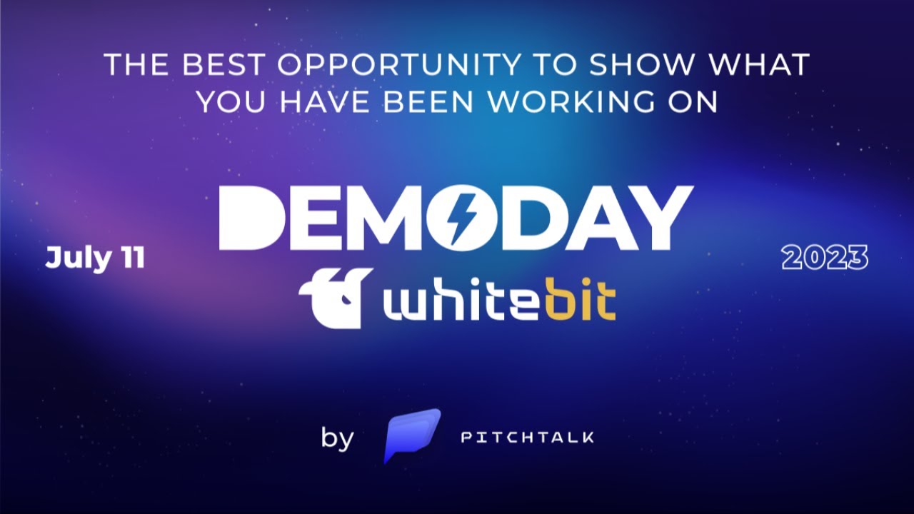 WhiteBIT DemoDay, July 11, 2023 - YouTube