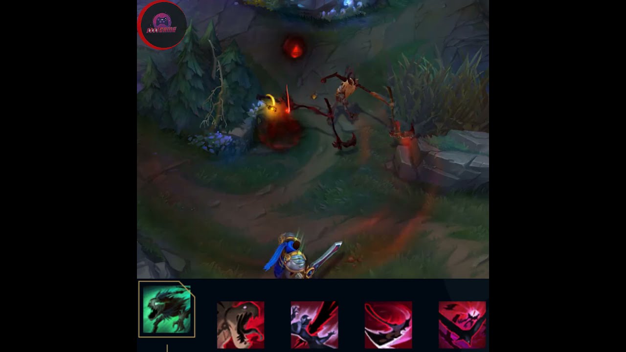 THE ANCIENT FEAR FIDDLESTICKS ABILITIES 😈 League of Legends #Shorts # ...