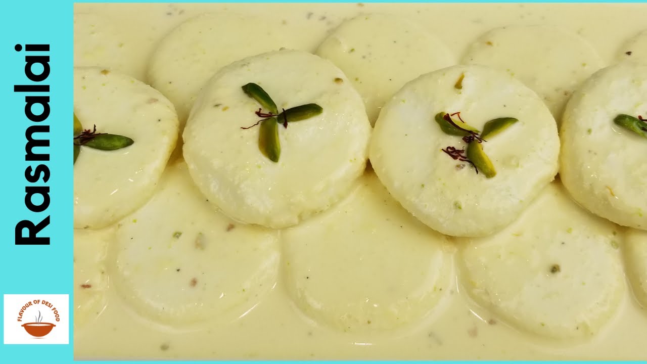 Rasmalai Recipe Video | Rasmalai Recipe with Paneer/Cottage cheese by ...