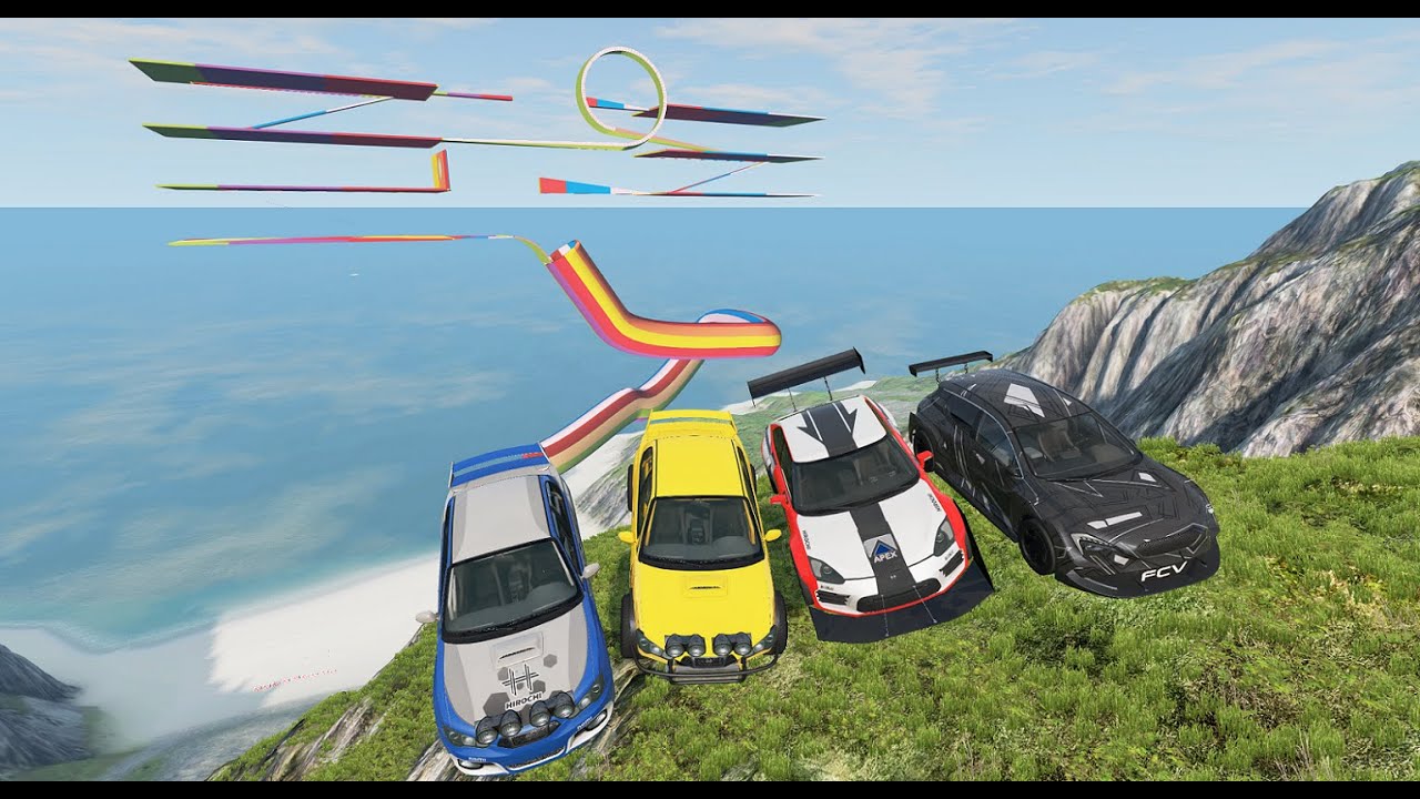 Roblox Obby for BeamNG Drive 2/3 | BeamNG Drive x CarsGoBoom - YouTube