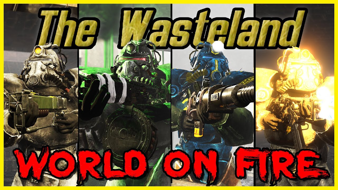 Fiery Horde! - The Wasteland: World on Fire | Fallout Mod | 7 days to ...